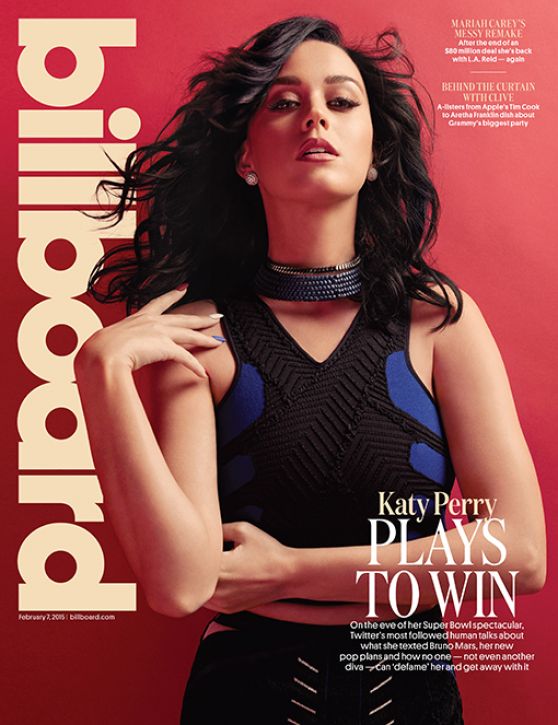 Katy Perry Billboard Magazine February 2015 Issue CelebMafia