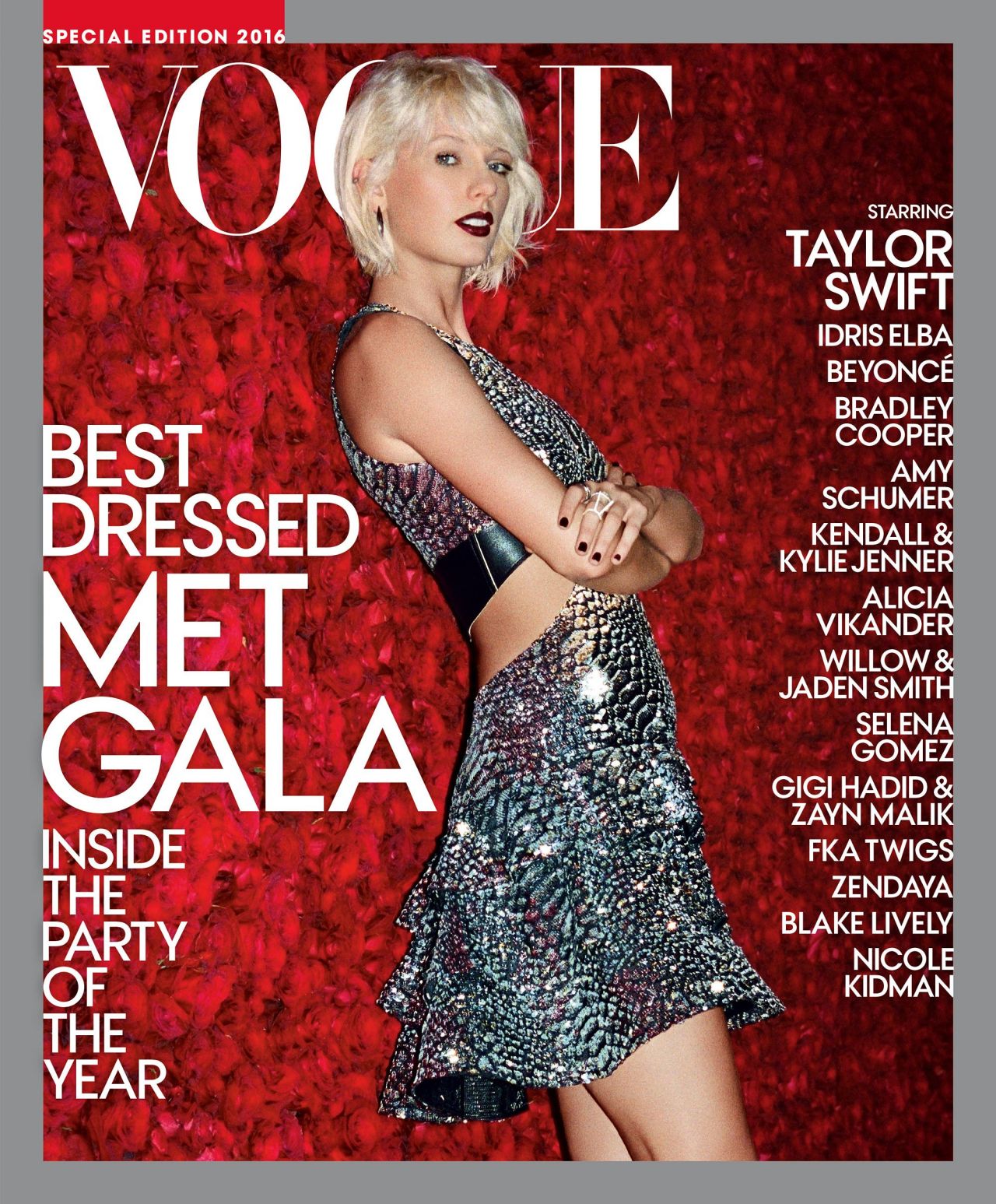 Taylor Swift Vogue MET Gala Special Edition Magazine 2016 CelebMafia