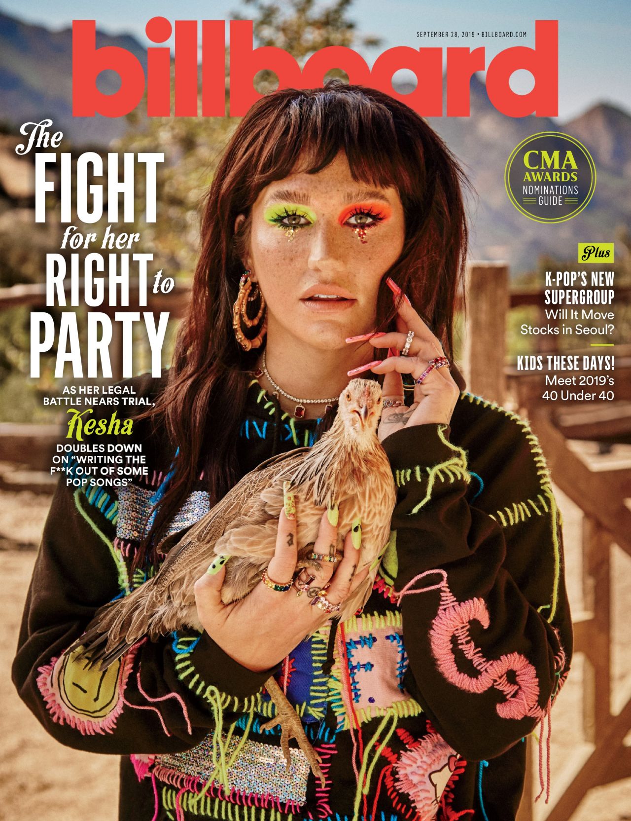 Kesha Billboard Magazine 09 28 2019 Issue CelebMafia