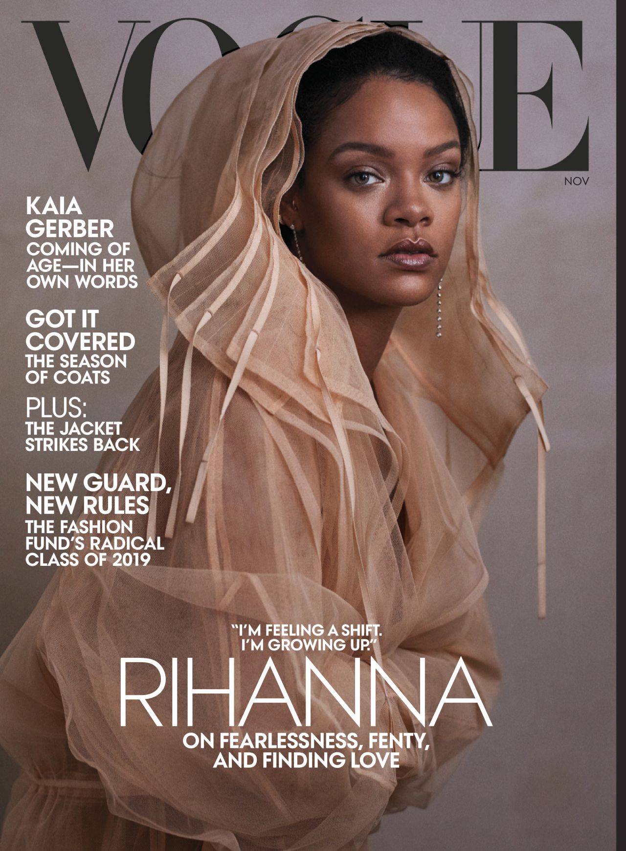 Rihanna Vogue Magazine November 2019 Issue CelebMafia